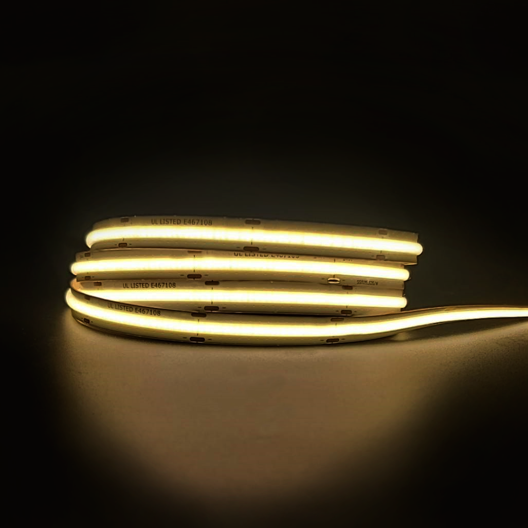 TOD — 12V High Density Dotless LED Ribbon Lighting (IP20) - Glimmer ...