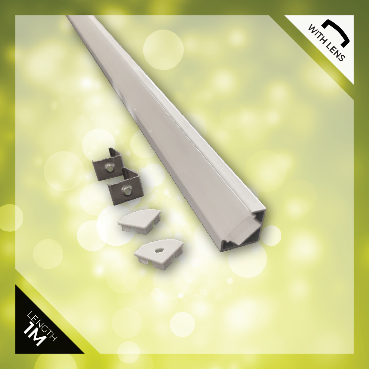 45° Angle Channel - Glimmer Lighting